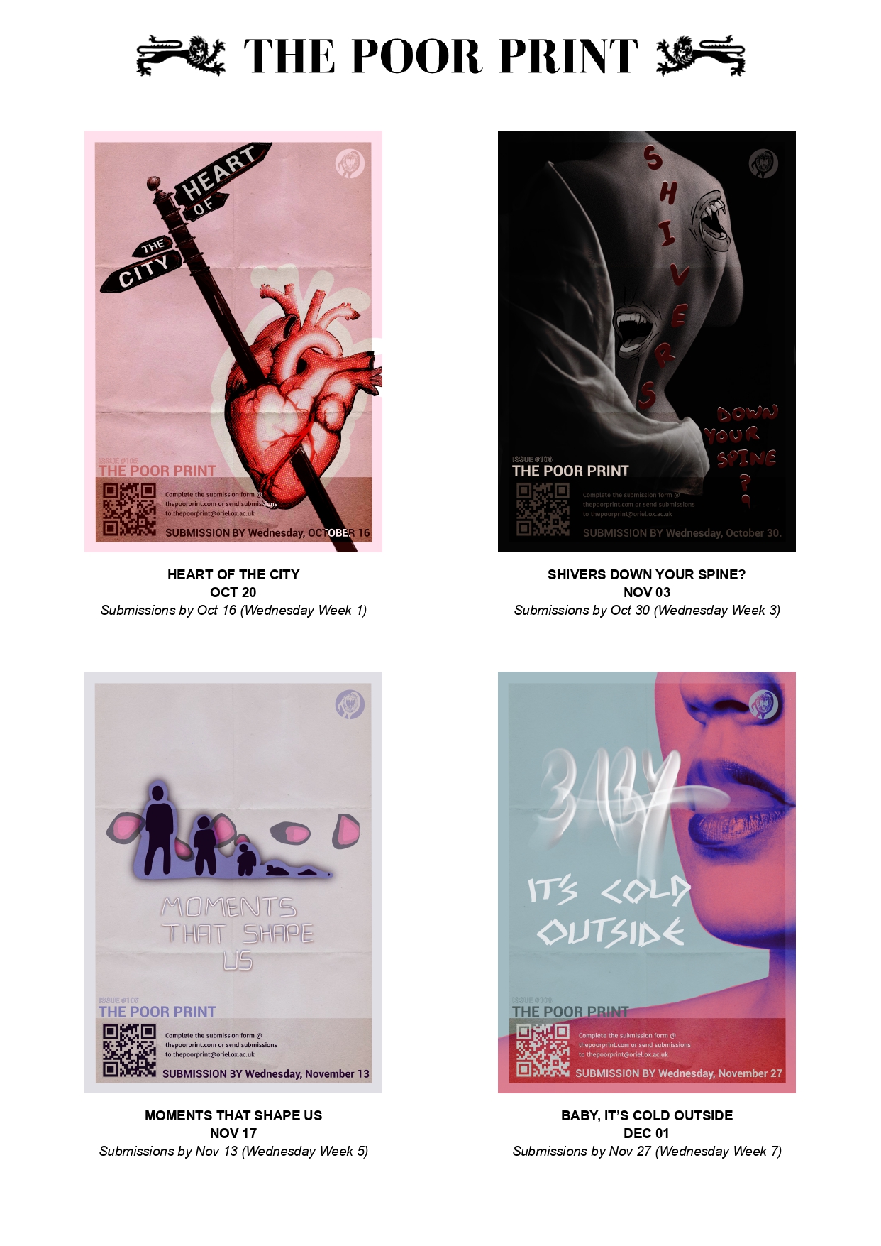 Contributing to The Poor Print – The Poor Print